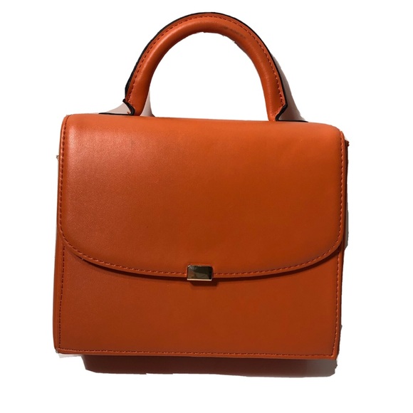 Bags | Universal Thread Orange Structured Mini Bag Crossbody | Poshmark